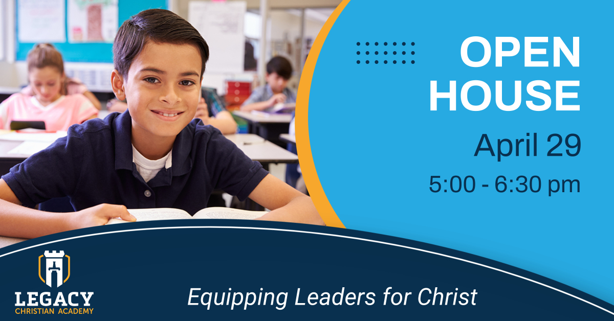 Admissions Events - Legacy Christian Academy